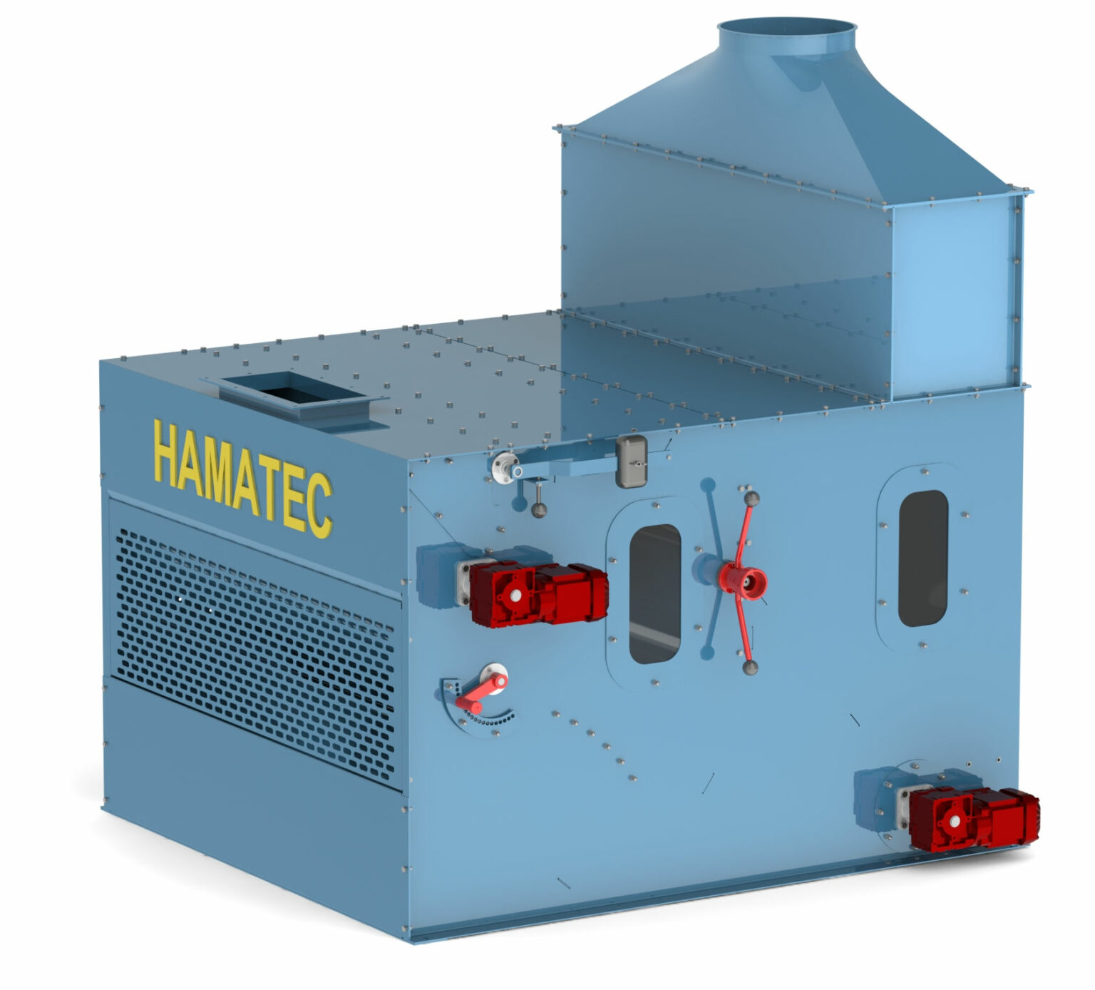 Windsichter Typ V mit Expansionsraum – HAMATEC Maschinenbau GmbH