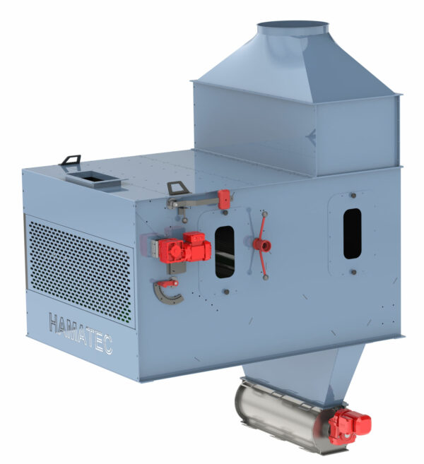 Windsichter Typ V mit Expansionsraum – HAMATEC Maschinenbau GmbH